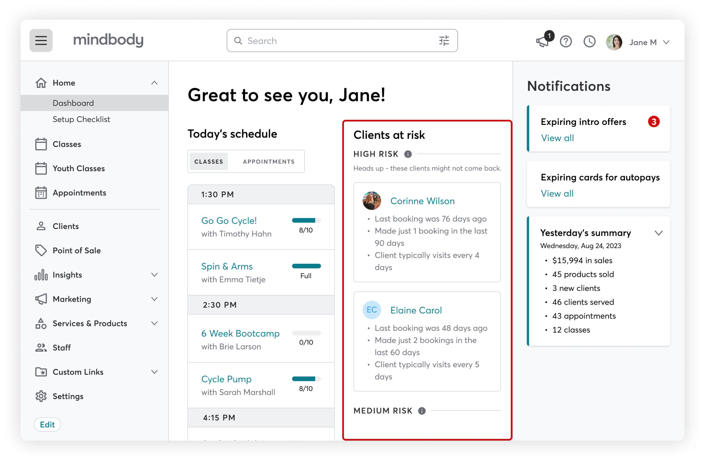 What’s New: Your Updated Navigation and More | Mindbody