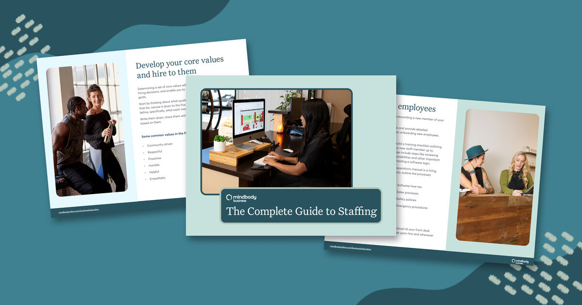The Complete Guide to Staffing | Mindbody