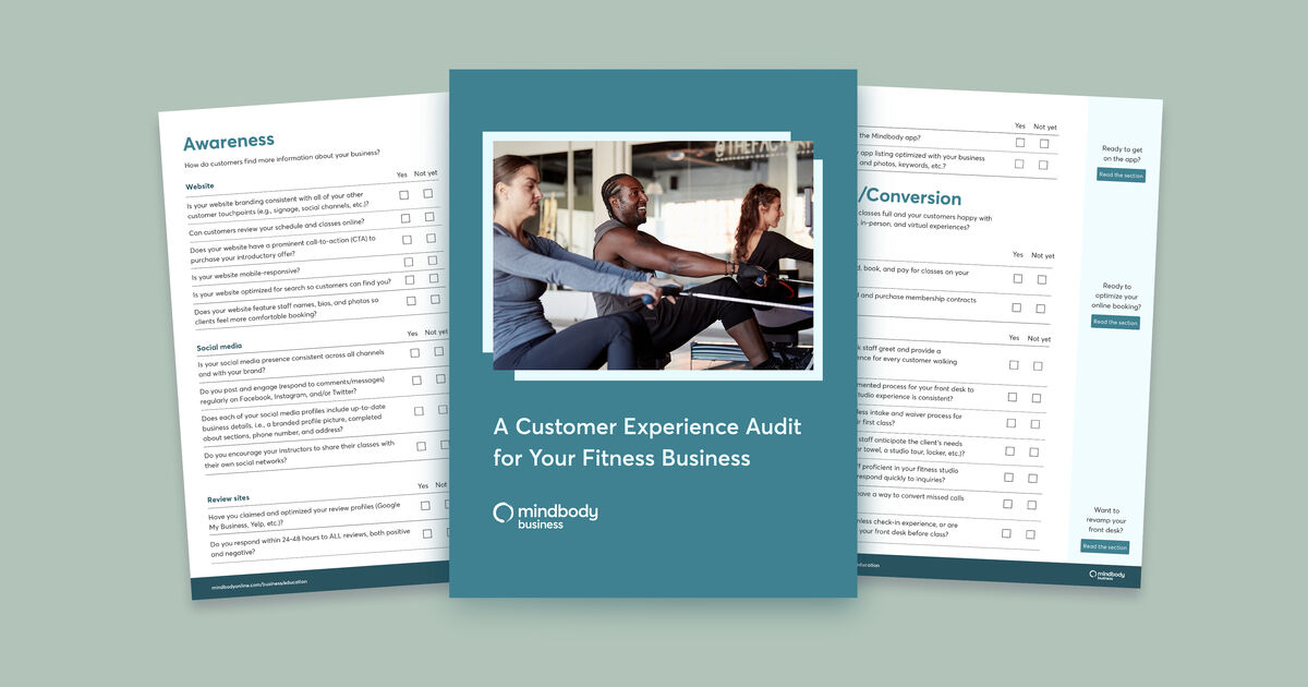 A Customer Experience Audit for Your Fitness Business | Mindbody
