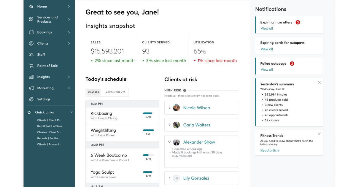 Gym Management Software | Mindbody