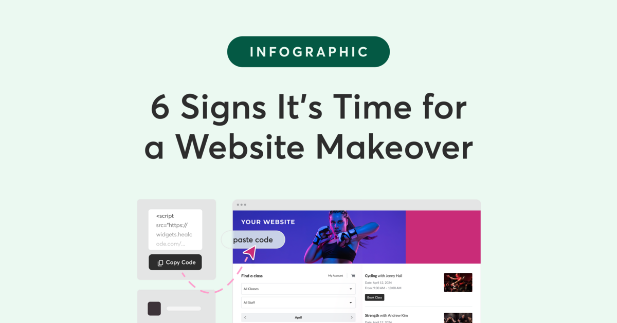 6 Signs It's Time for a Website Makeover | Mindbody
